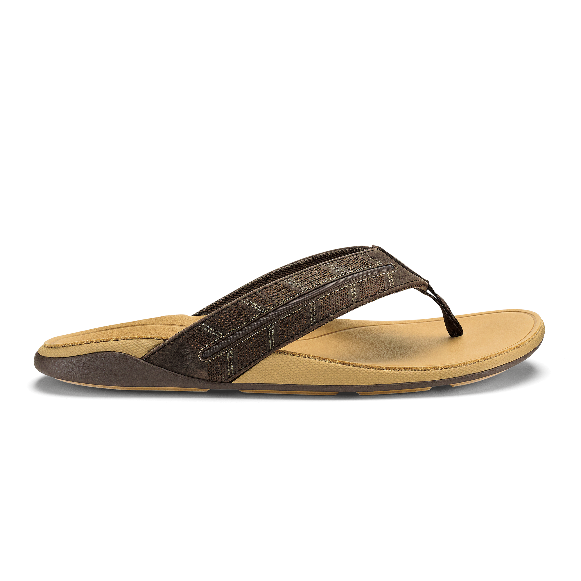 Tuahine Palm - Dk Java / Golden Sand | OluKai – OluKai Canada