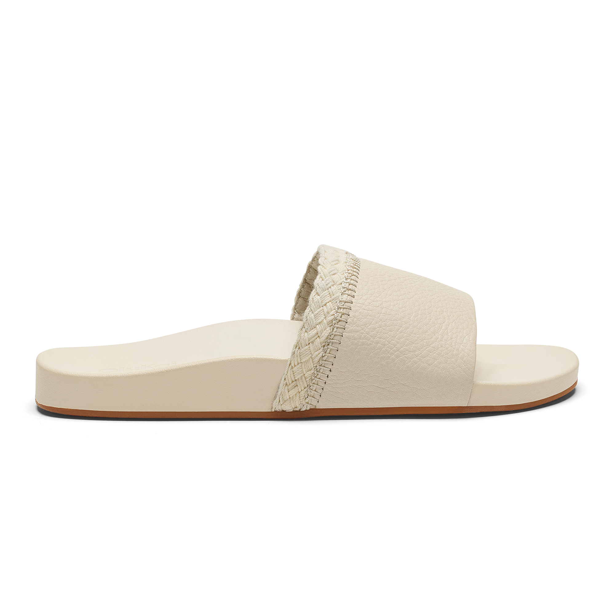 Pākea Women’s Slide Sandals - White Sand | OluKai – OluKai Canada