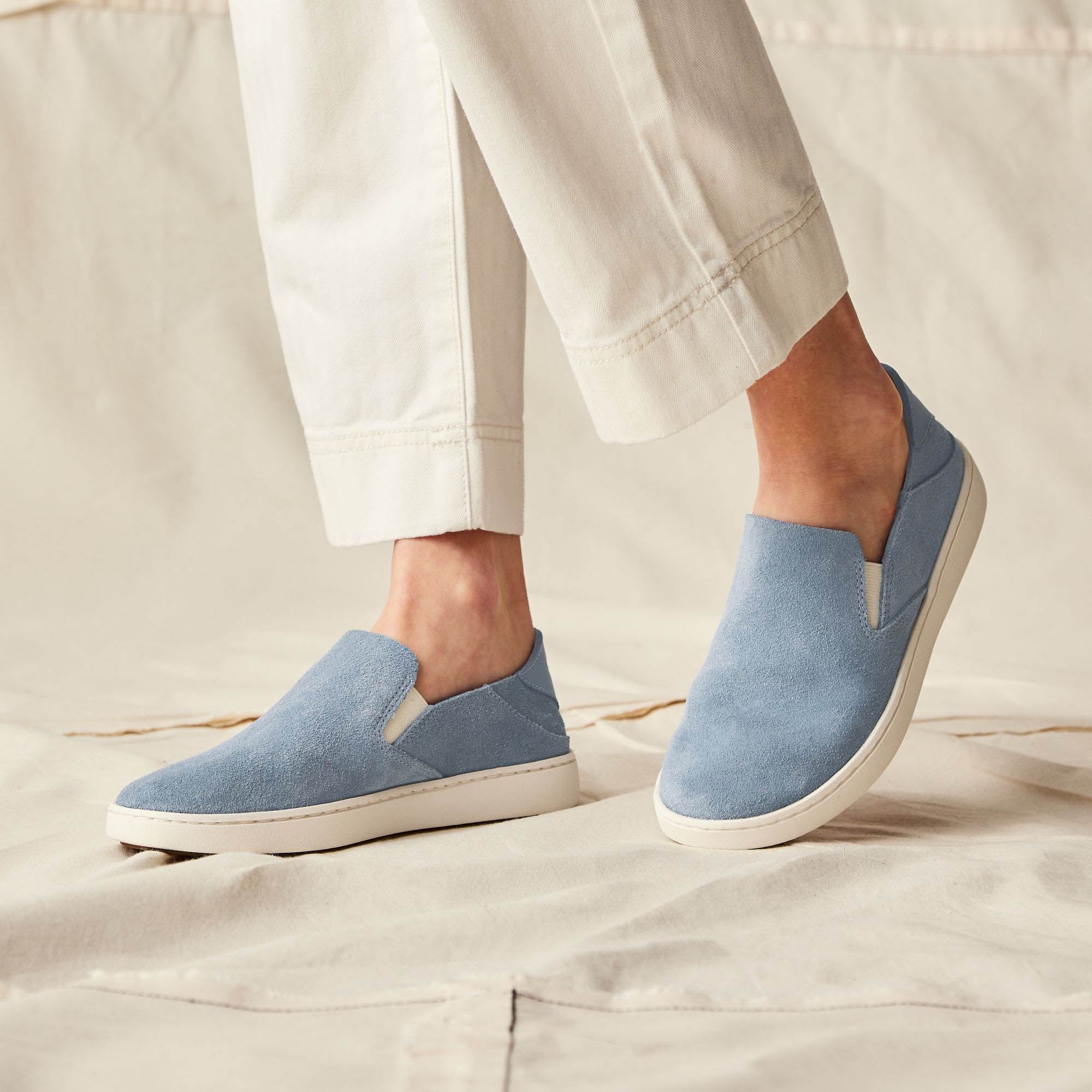 Pehuea Luxe Women’s Suede Shoes - Tapa | OluKai – OluKai Canada